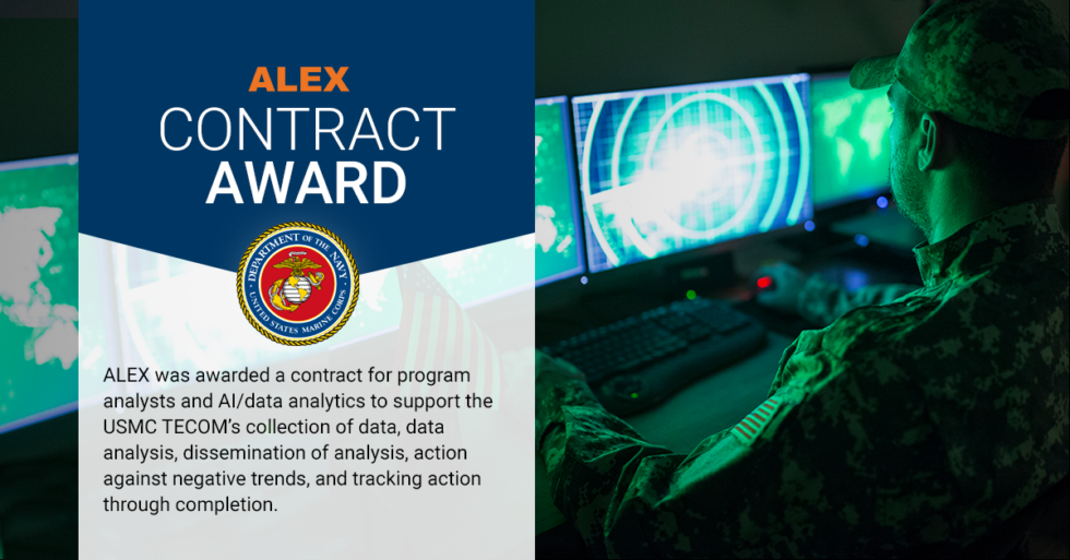 New Contract Award: USMC Training and Education Command | ALEX ...